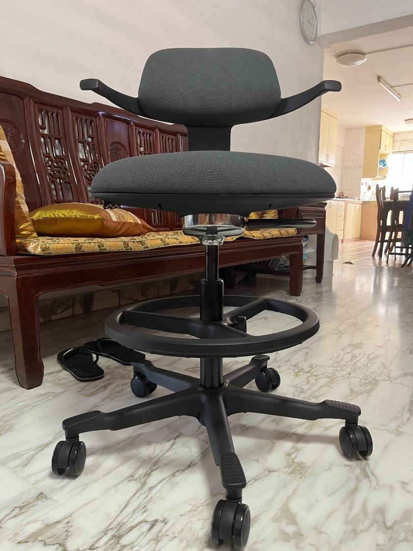 Sit-Stand Horse Saddle Chair Hag Chair Alternative, Furniture & Home ...