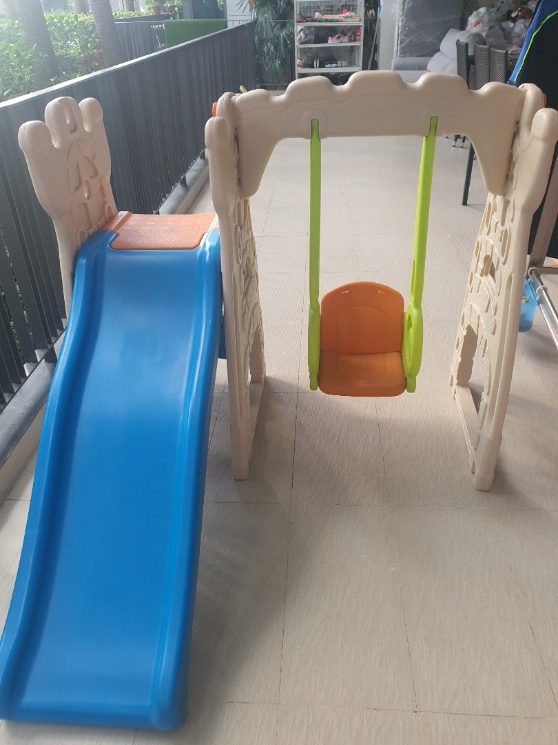 Slide + Swing (Grow'n Up Scramble N Slide Play Centre ), Hobbies & Toys ...