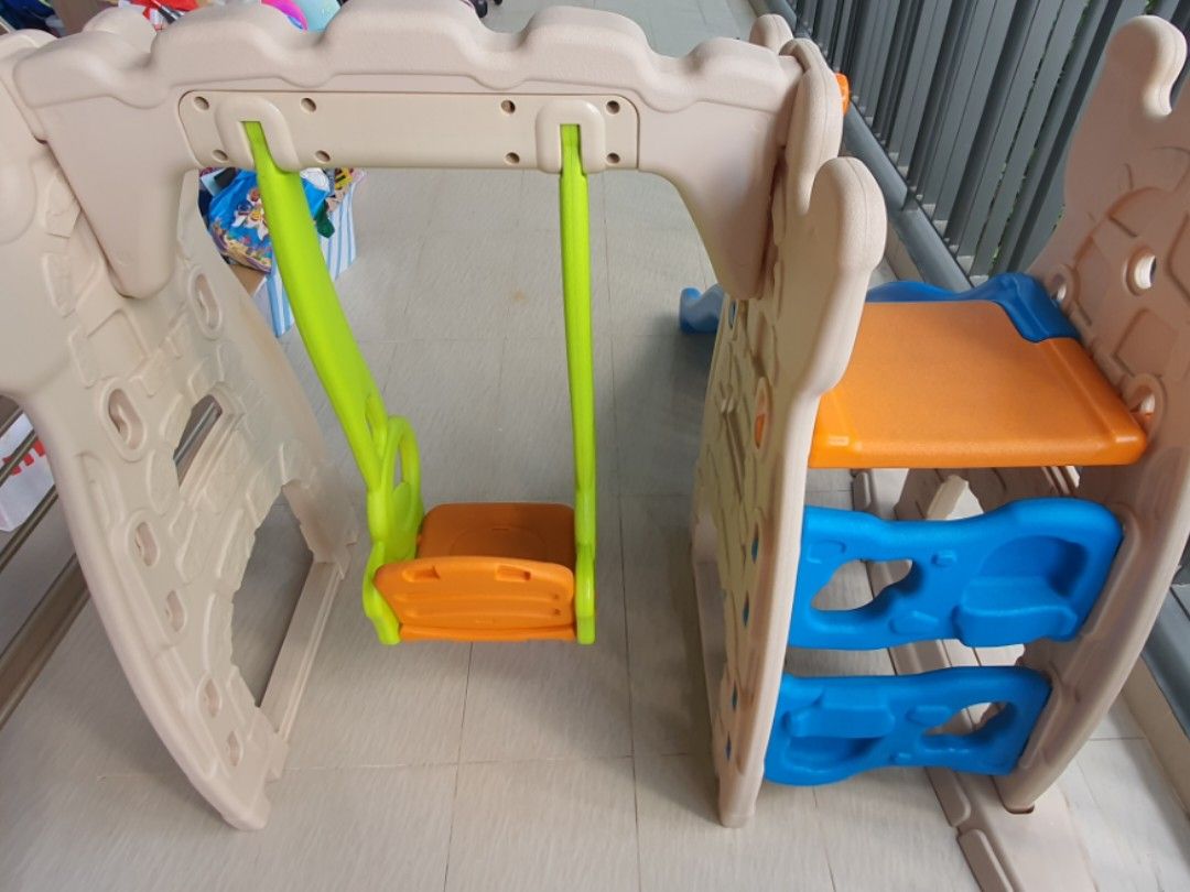 Slide + Swing (Grow'n Up Scramble N Slide Play Centre ), Hobbies & Toys ...