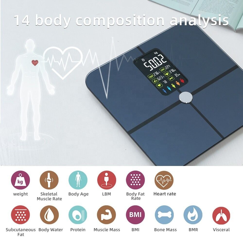 Smart BMI Scale Smart Digital Body Weighing Scale Bod, 健康及營養食用品, 健康監測儀和 ...