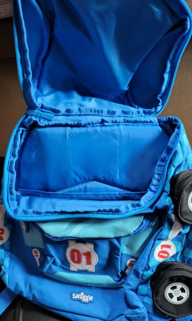 Smiggle Kids Backpack (Car design), Babies & Kids, Babies & Kids ...