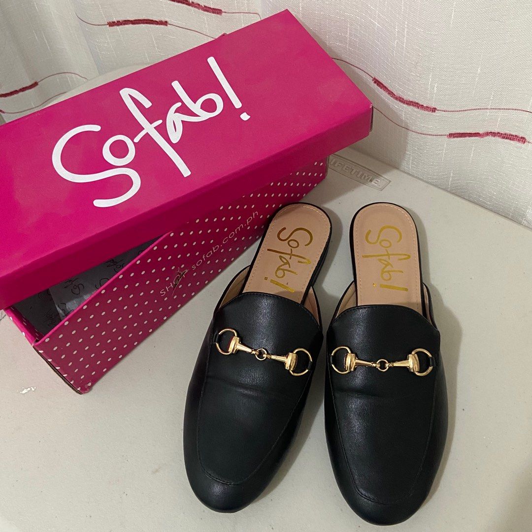 So Fab Molly Flat Mules, Women's Fashion, Footwear, Flats & Sandals on ...