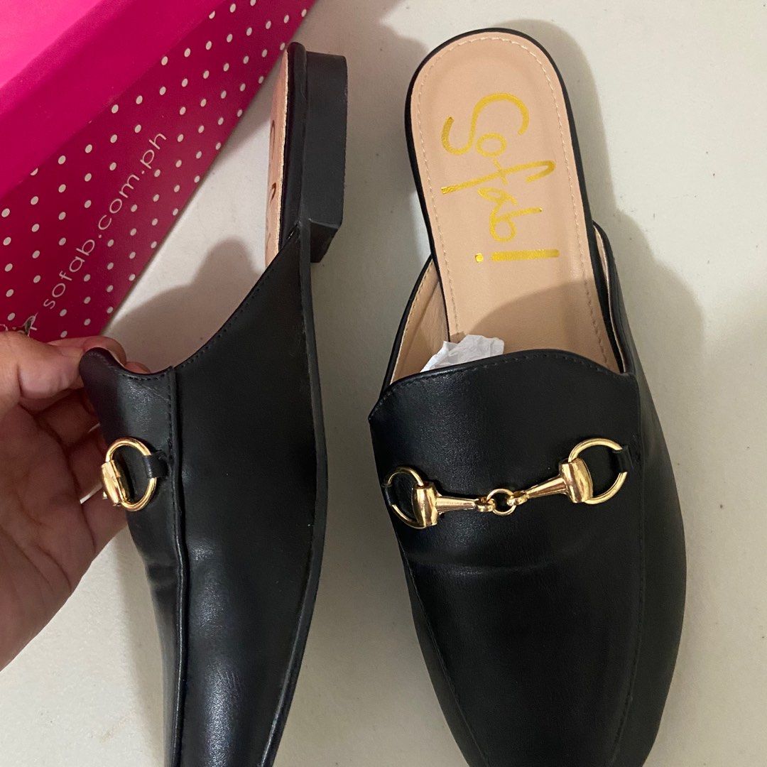 So Fab Molly Flat Mules, Women's Fashion, Footwear, Flats & Sandals on ...