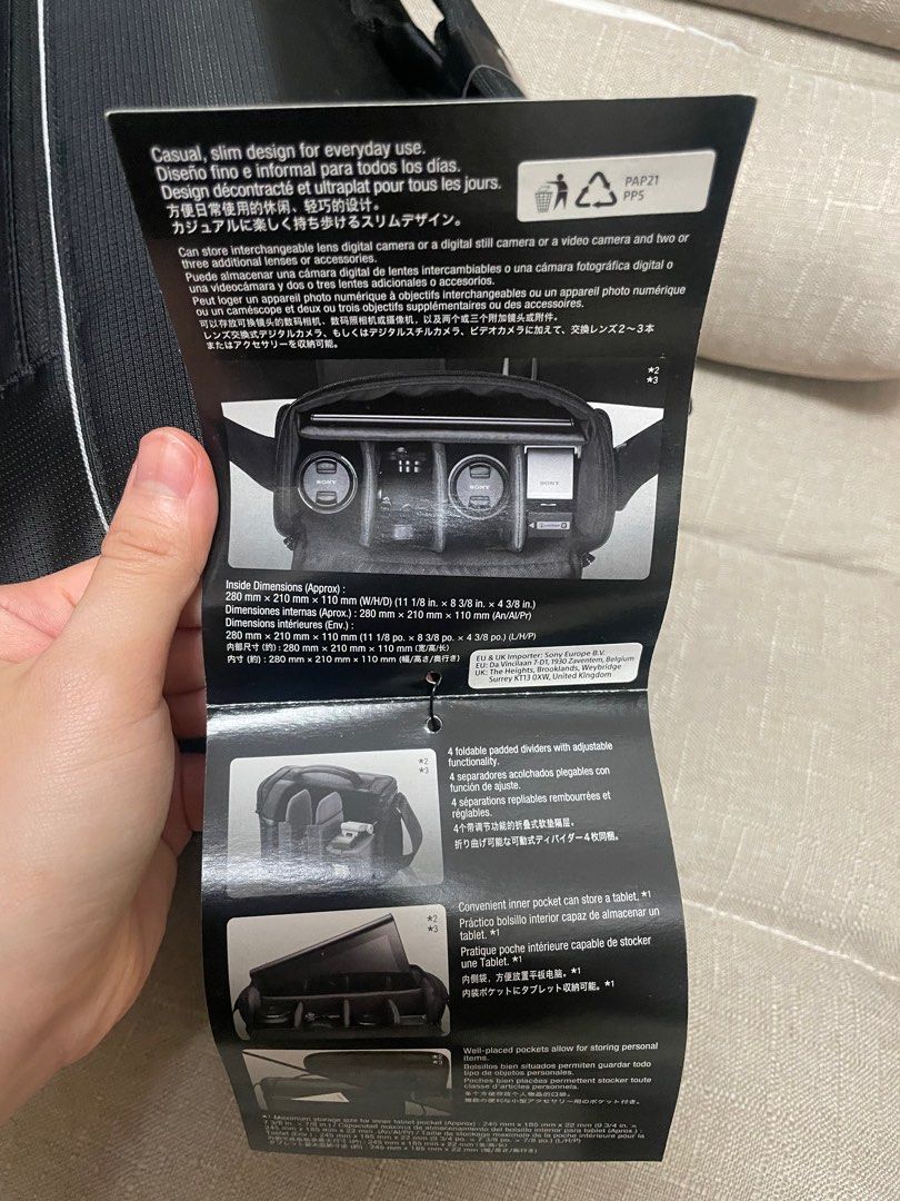Sony 相機袋 LCS SL20, 攝影器材, 攝影配件, 相機袋 - Carousell