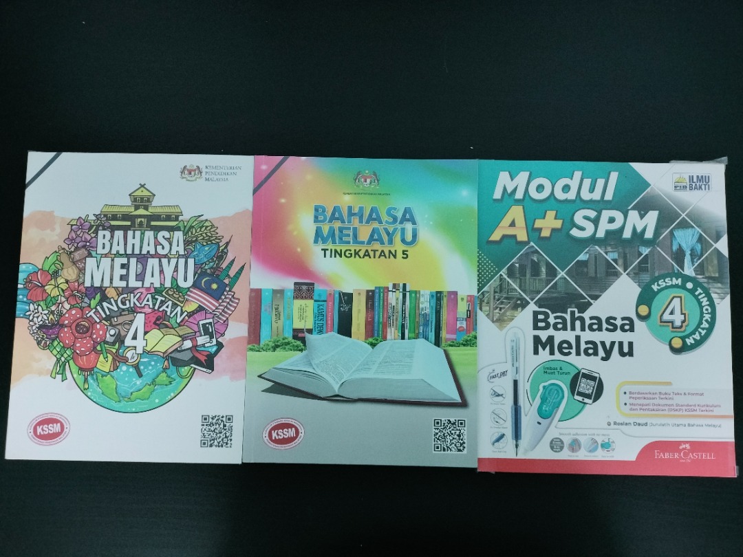 Spm Bahasa Melayu Form 4 And Form 5 Textbook And Modul A Spm Reference