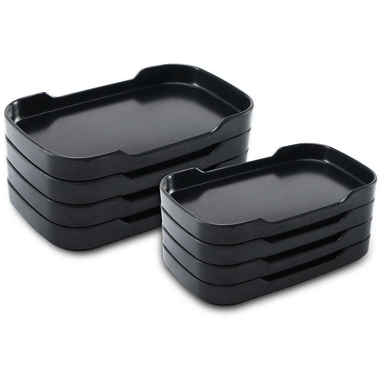 Stackable Melamine Samgyupsal Meat Tray, Furniture & Home Living ...
