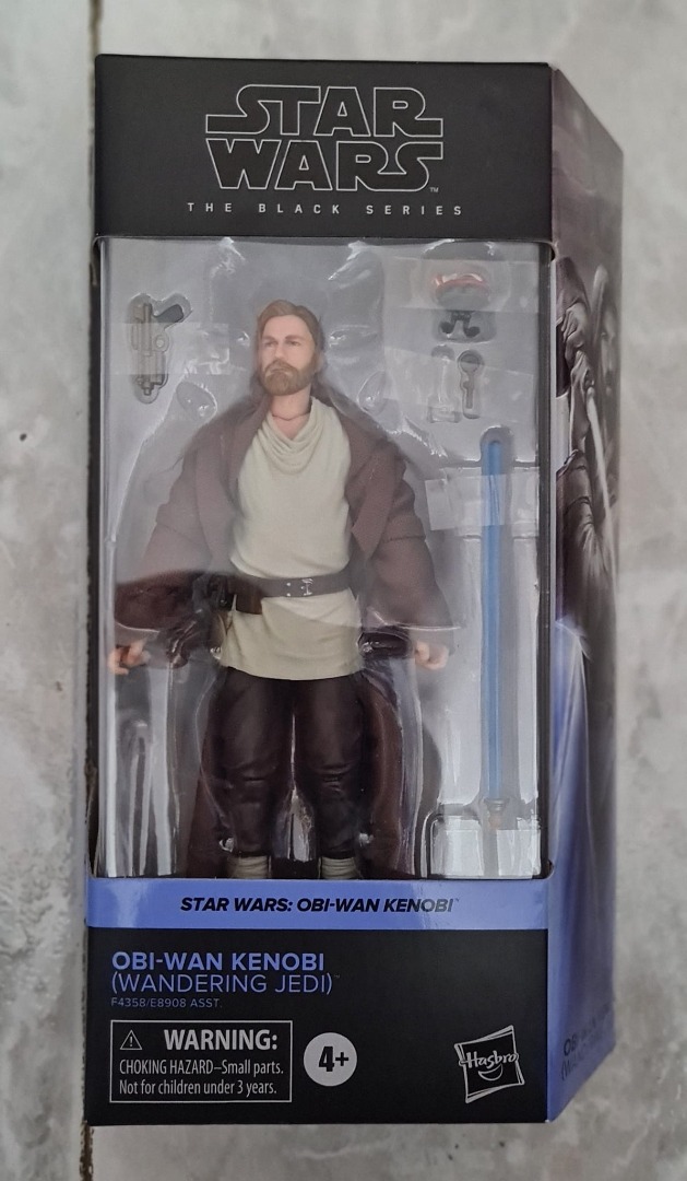 Star Wars The Black Series Obi-Wan Kenobi (Wandering Jedi) 6 Inches ...