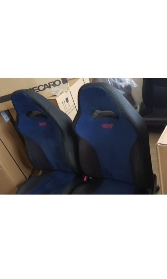 Subaru Wrx STi Original Seats GD, Car Accessories, Accessories on Carousell