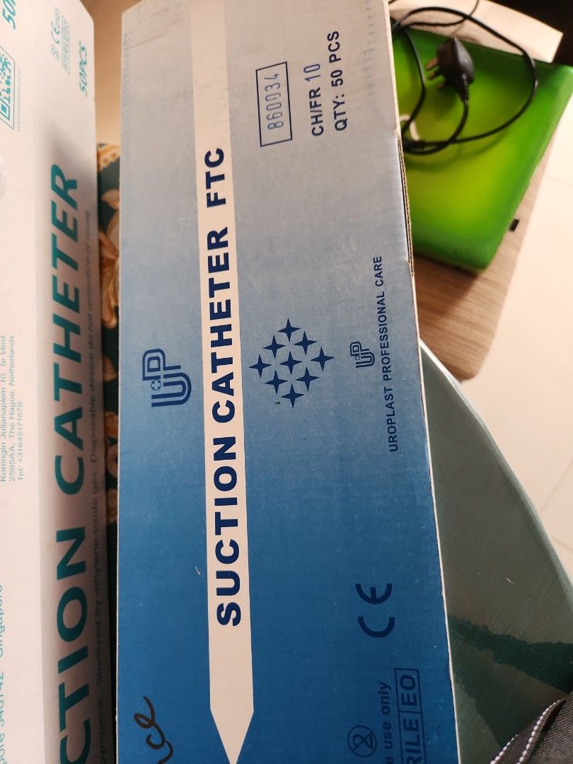 Suction Catheter 10FR & 14FR, Health & Nutrition, Medical Supplies ...