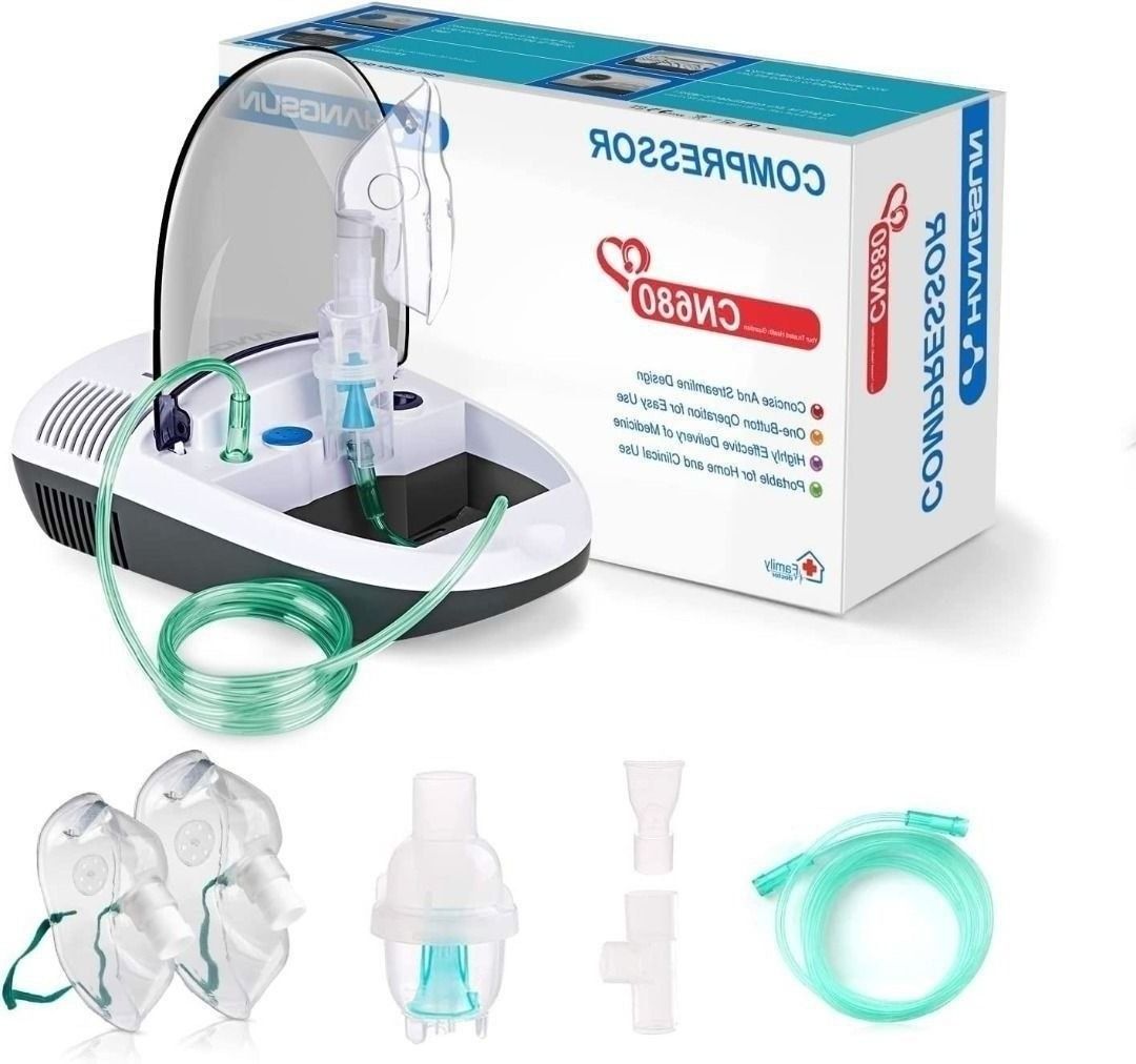 T532 Compact Compressor System Vaporizer Mist Inhaler Machine for Kids ...