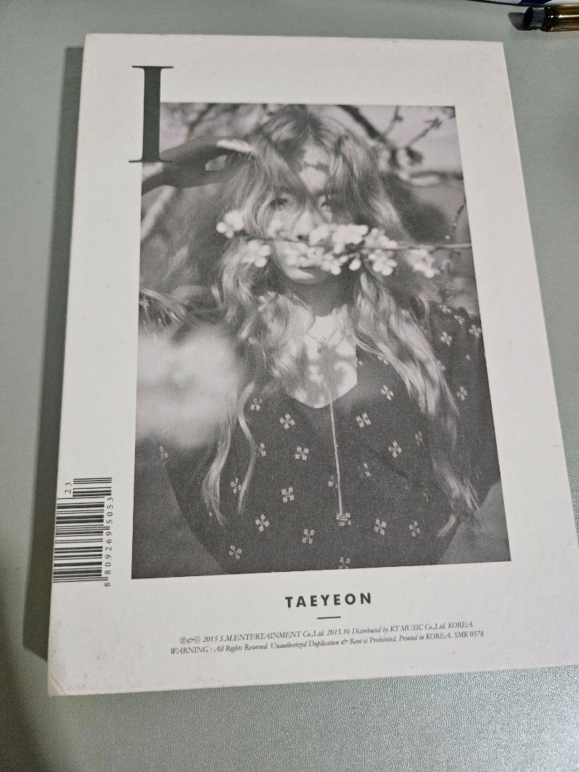 TAEYEON SNSD Kpop CD, FILE FOLDER First Concert Hoot Twinkle I got A ...