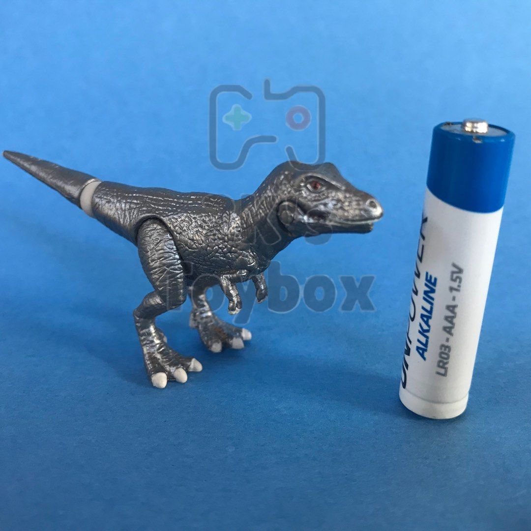 Takara Tomy Semi-articulated Silver Tyranosaurus Rex (T. Rex) Figure on ...