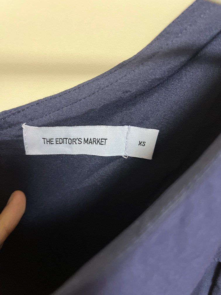 TEM navy blue dress, Women's Fashion, Dresses & Sets, Dresses on Carousell