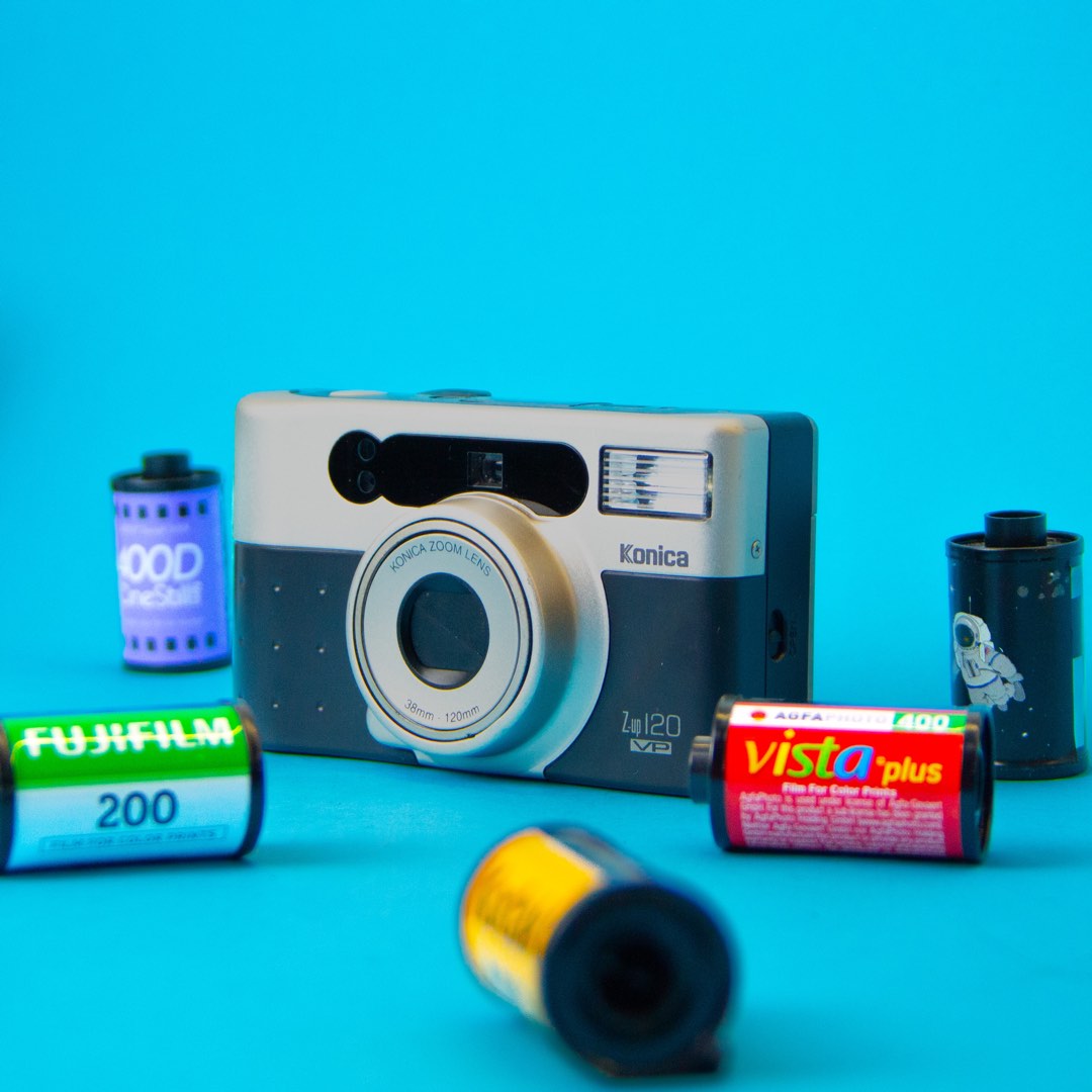 [TESTED] Konica Z-Up 120 VP 35mm film camera point and shoot ...