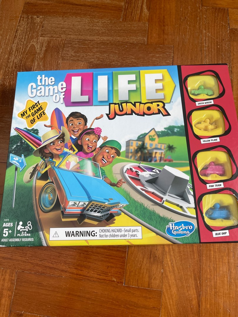 The Game of Life Junior, Hobbies & Toys, Toys & Games on Carousell