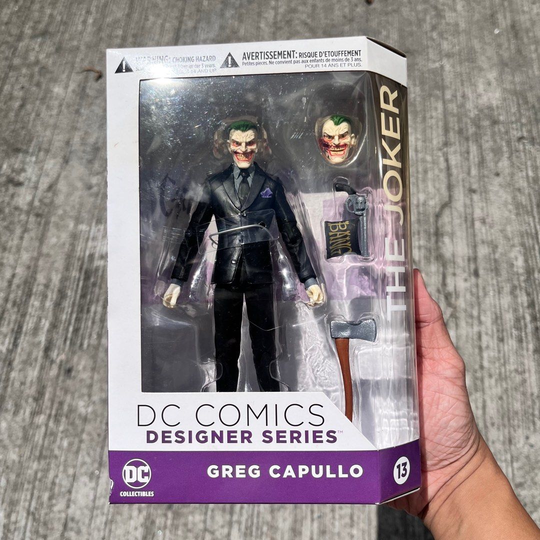 The Joker DC Comics Designer Series Greg Capullo Action Figure on Carousell