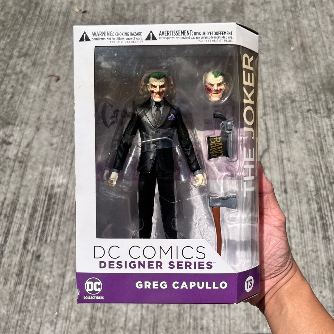 The Joker DC Comics Designer Series Greg Capullo Action Figure on Carousell