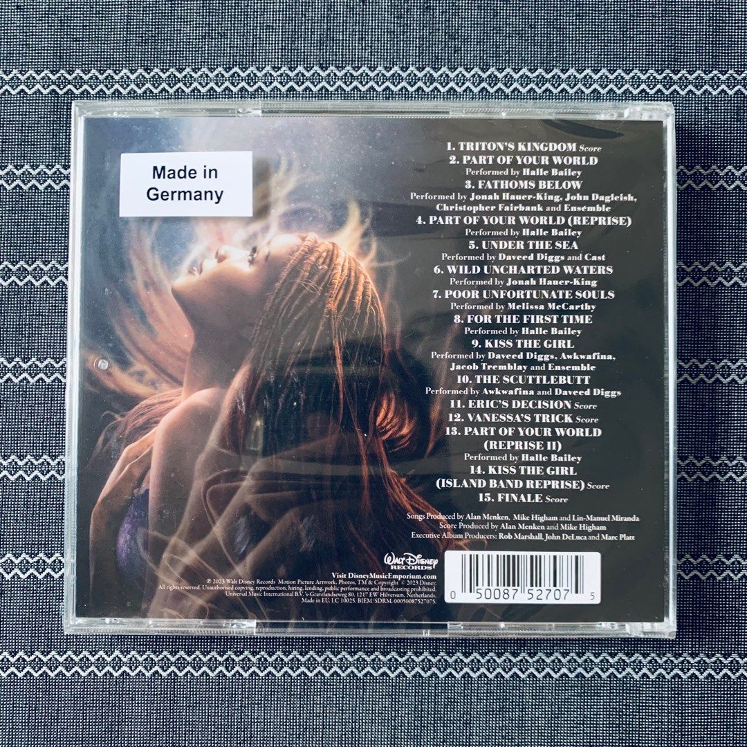 The Little Mermaid - Original Motion Picture Soundtrack [Imported ...