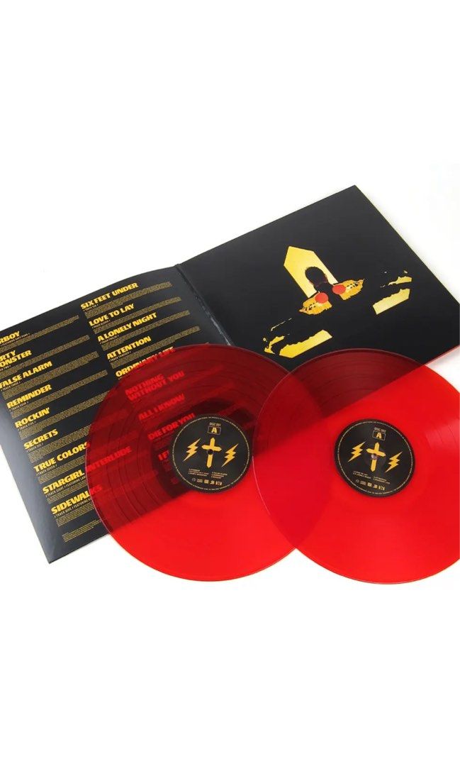 The Weeknd Starboy Translucent Red Vinyl (BNIB), Hobbies & Toys, Music ...