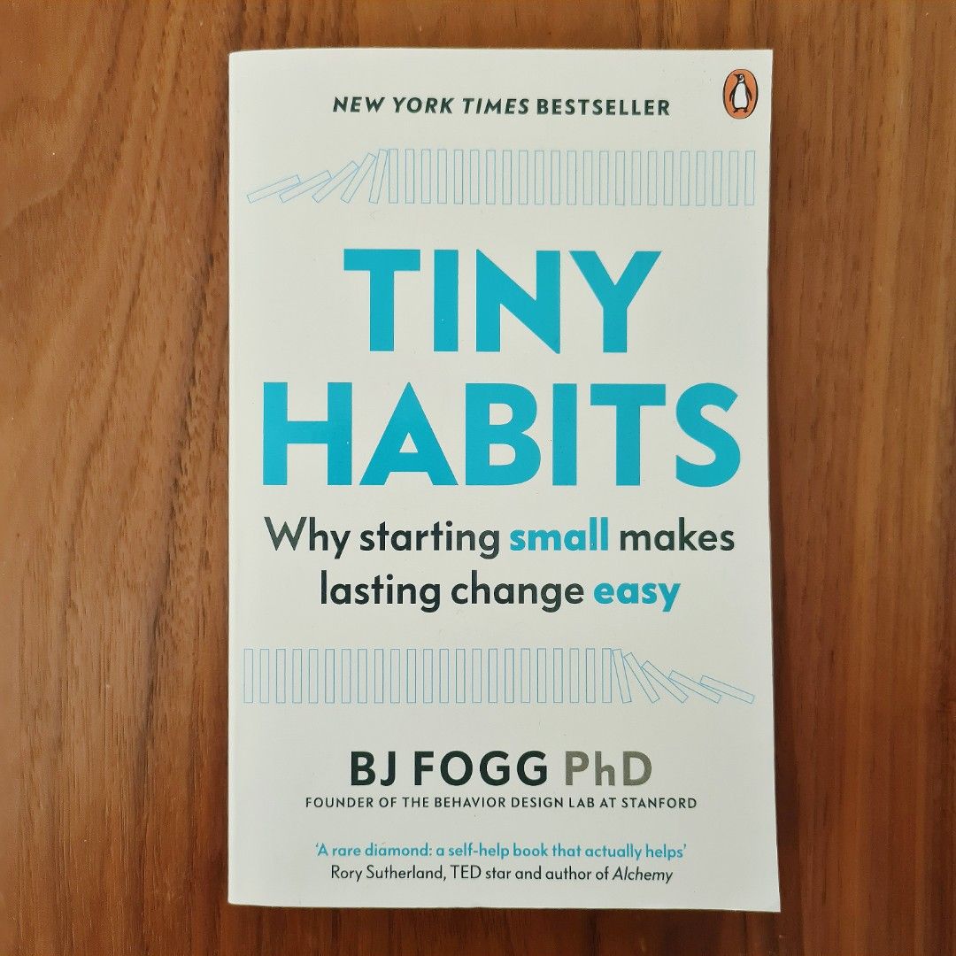 TINY HABITS by B J FOGG (BOOK), Hobbies & Toys, Books & Magazines ...