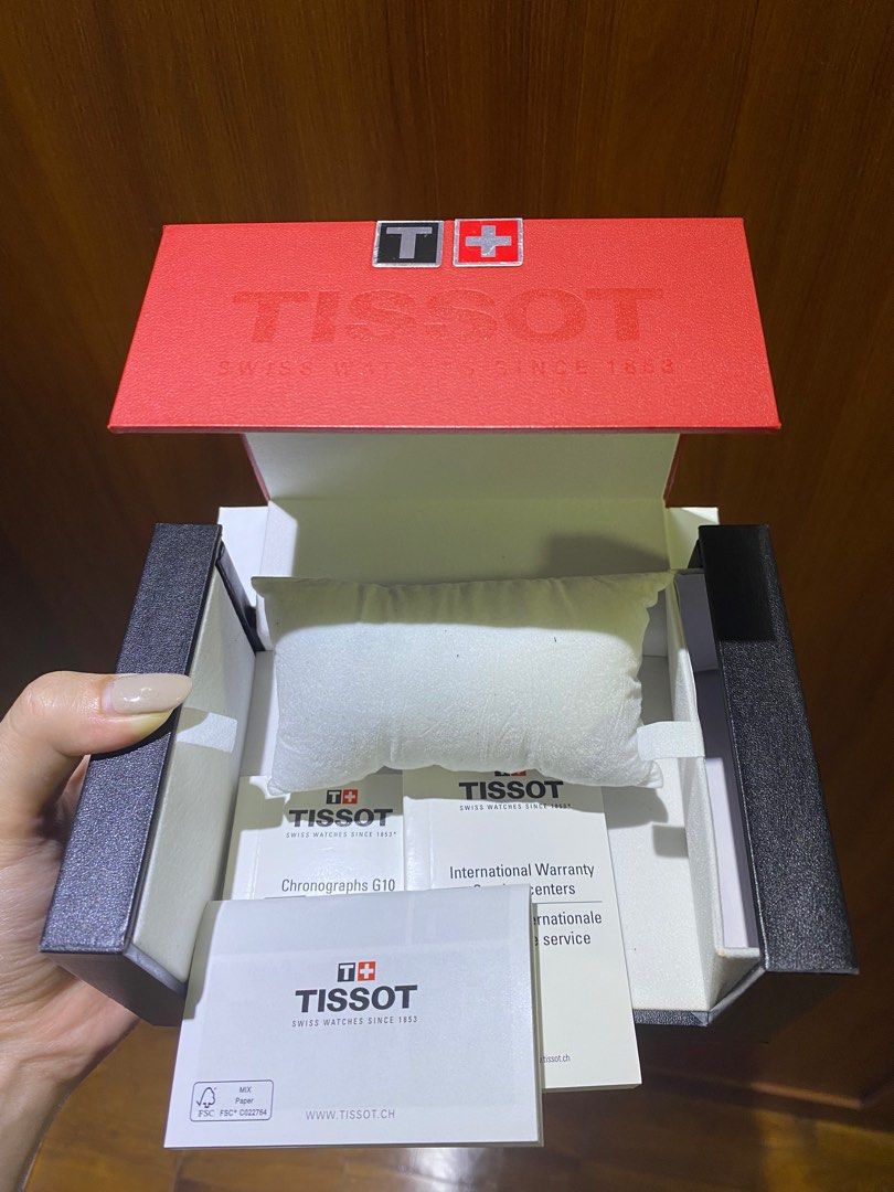 Tissot watch box, Luxury, Watches on Carousell