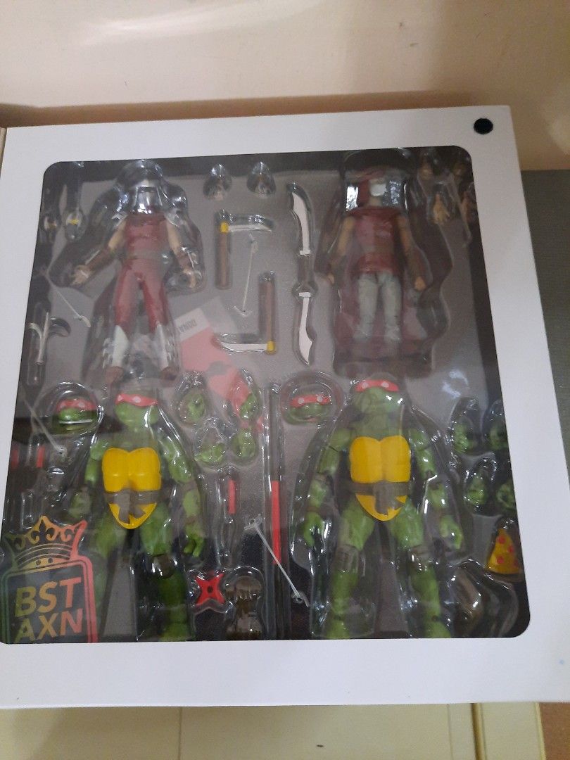 Tmnt 4 pack from bst axn, Hobbies & Toys, Toys & Games on Carousell