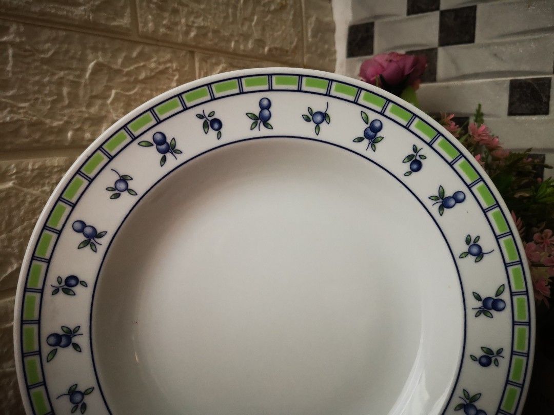 Tognana Italy Porcelain Pasta Bowl, Furniture & Home Living ...