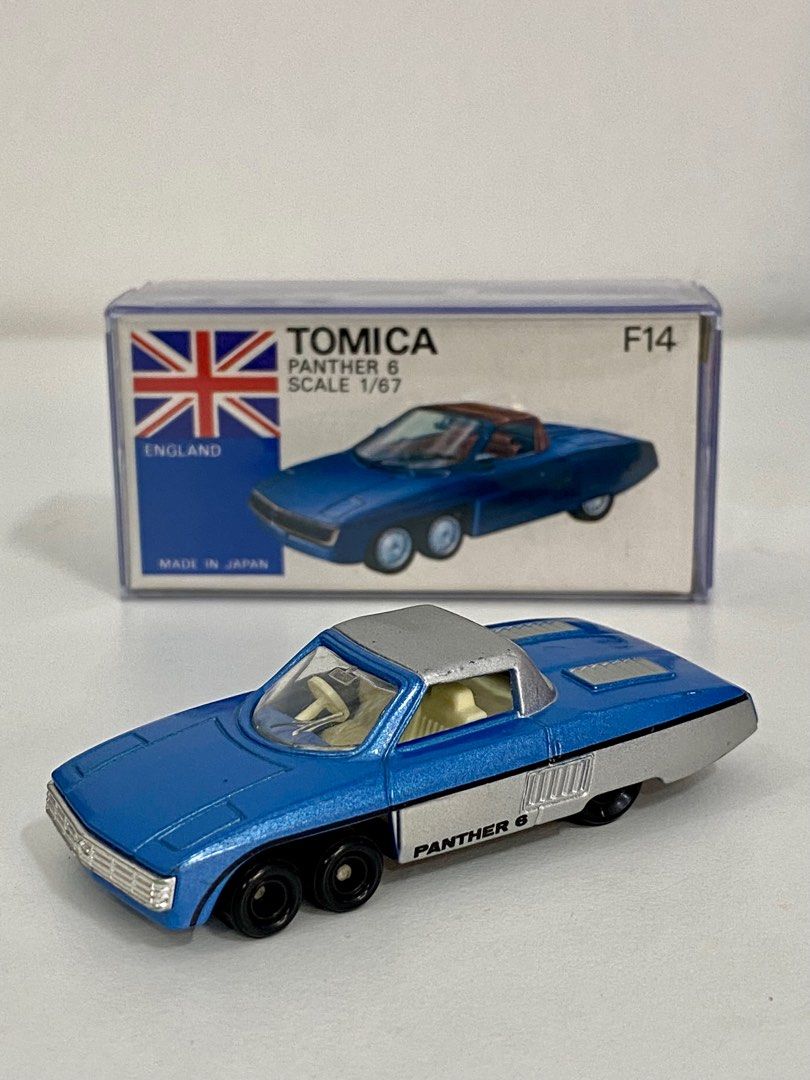 Tomica blue box Panther 6 Made in Japan, Hobbies & Toys, Toys & Games ...