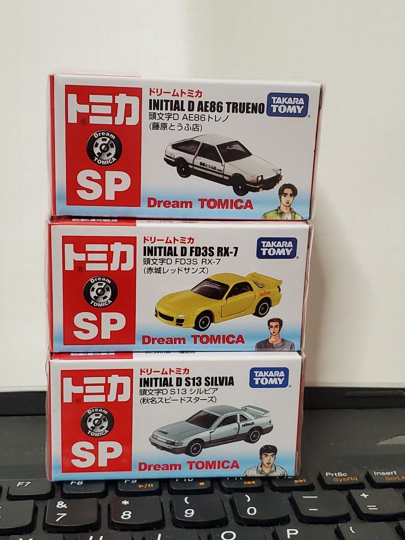 TOMY TOMICA SP Dream TOMICA 頭文字D INITIAL D AE86 TRUENO 頭文字D INITIAL D FD3S RX-7 頭文字D INITIAL D ...