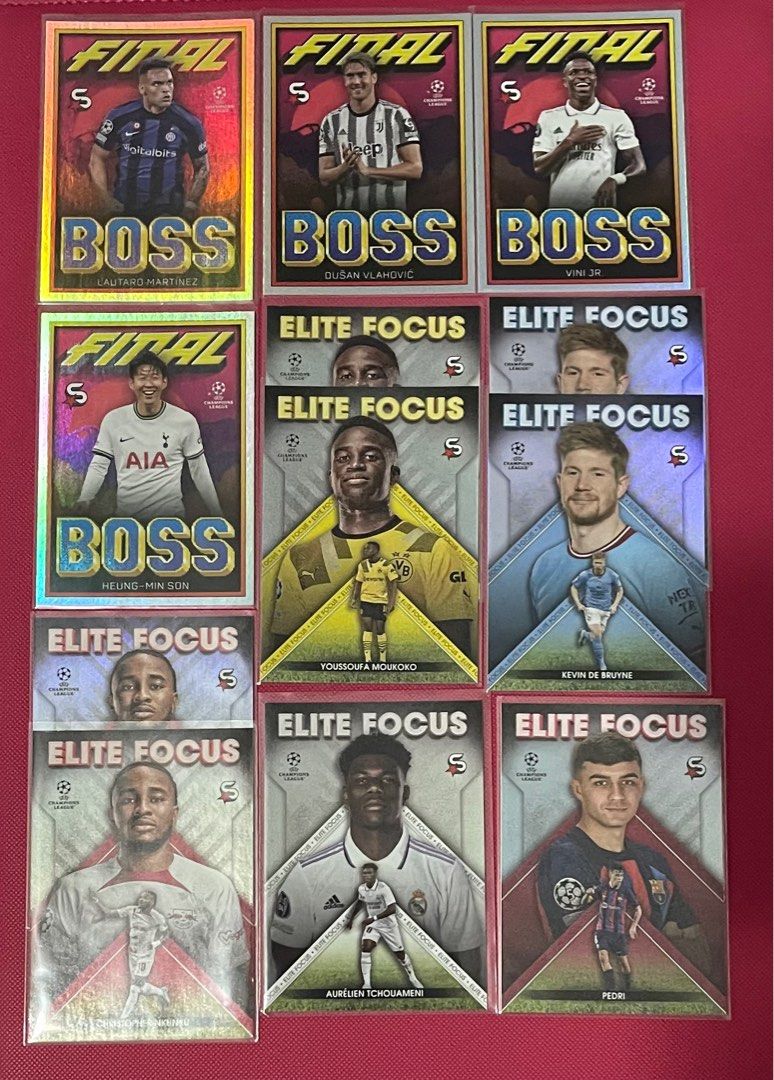 Topps UEFA Superstars 22/23 Legends, Final Boss, Elite Focus, Mystic ...