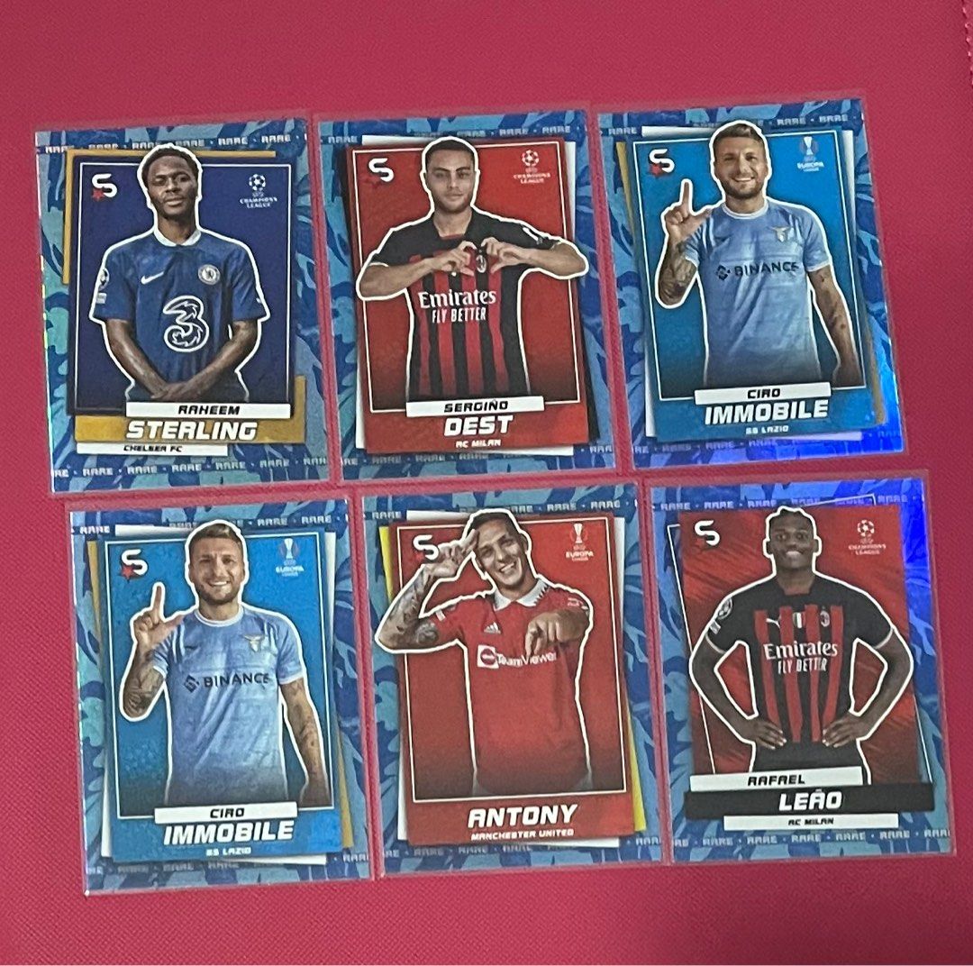 Topps UEFA Superstars 22/23 Legends, Final Boss, Elite Focus, Mystic ...