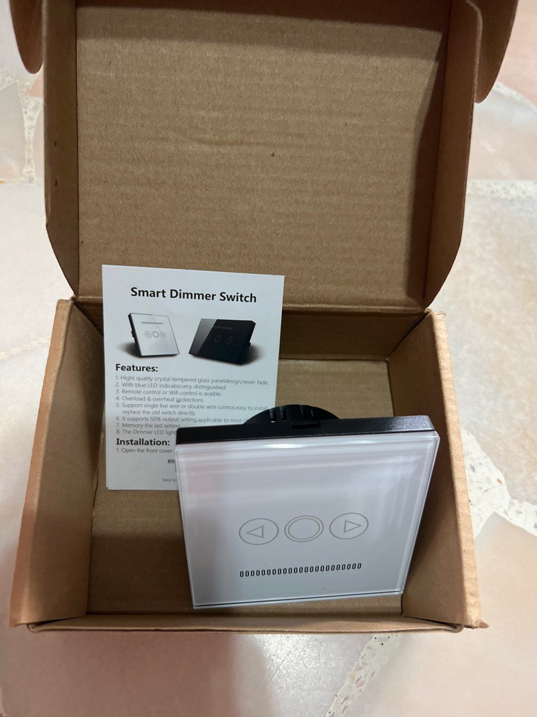 Touch light switch, TV & Home Appliances, TV & Entertainment ...