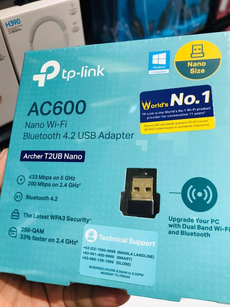 TP-Link Archer T2UB Nano WiFi & Bluetooth 4.2 USB Adapter, Computers ...