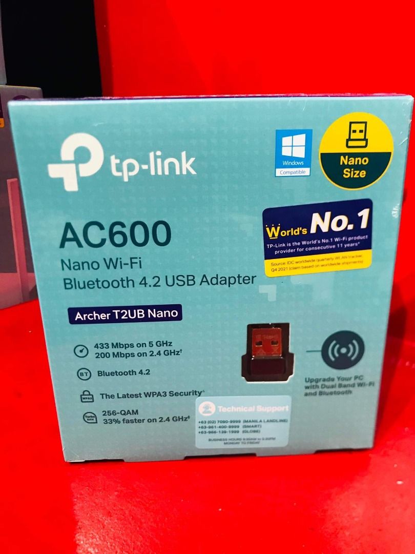 Tp Link Archer T Ub Nano Wifi Bluetooth Usb Adapter Computers Tech Parts Accessories