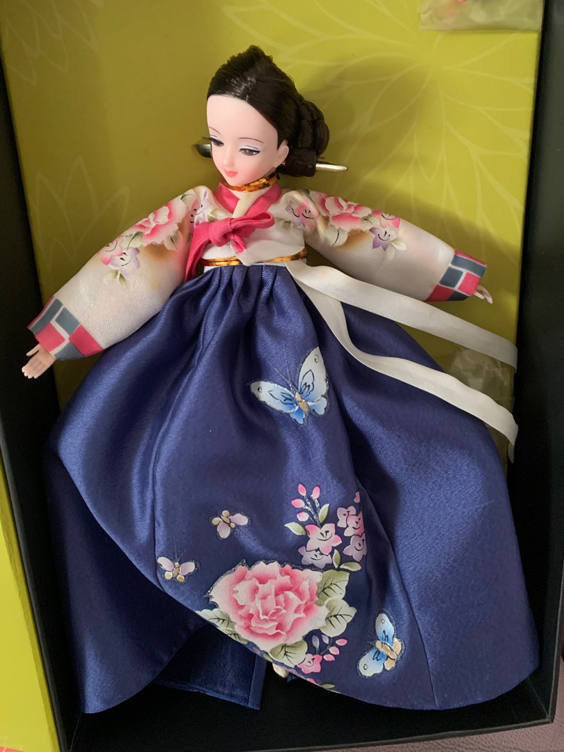 Traditional Handmade Hanbok Doll, Hobbies & Toys, Toys & Games on Carousell