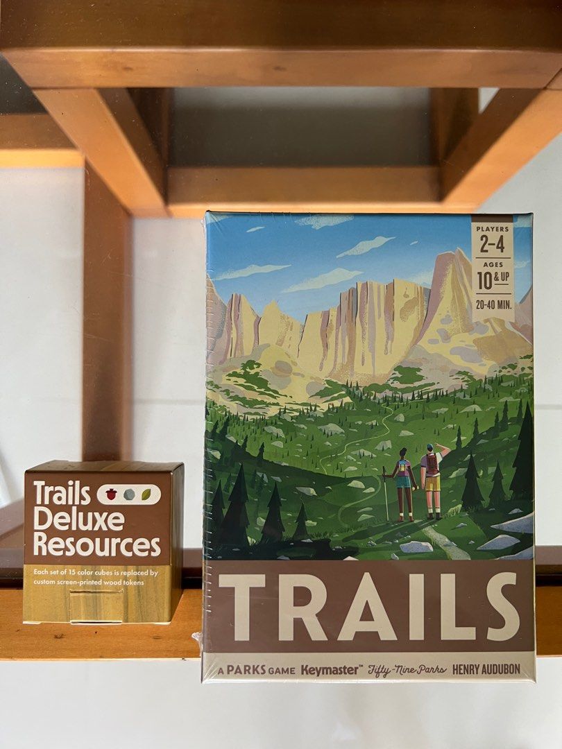 Trails Boardgame with Deluxe Components, Hobbies & Toys, Toys & Games ...