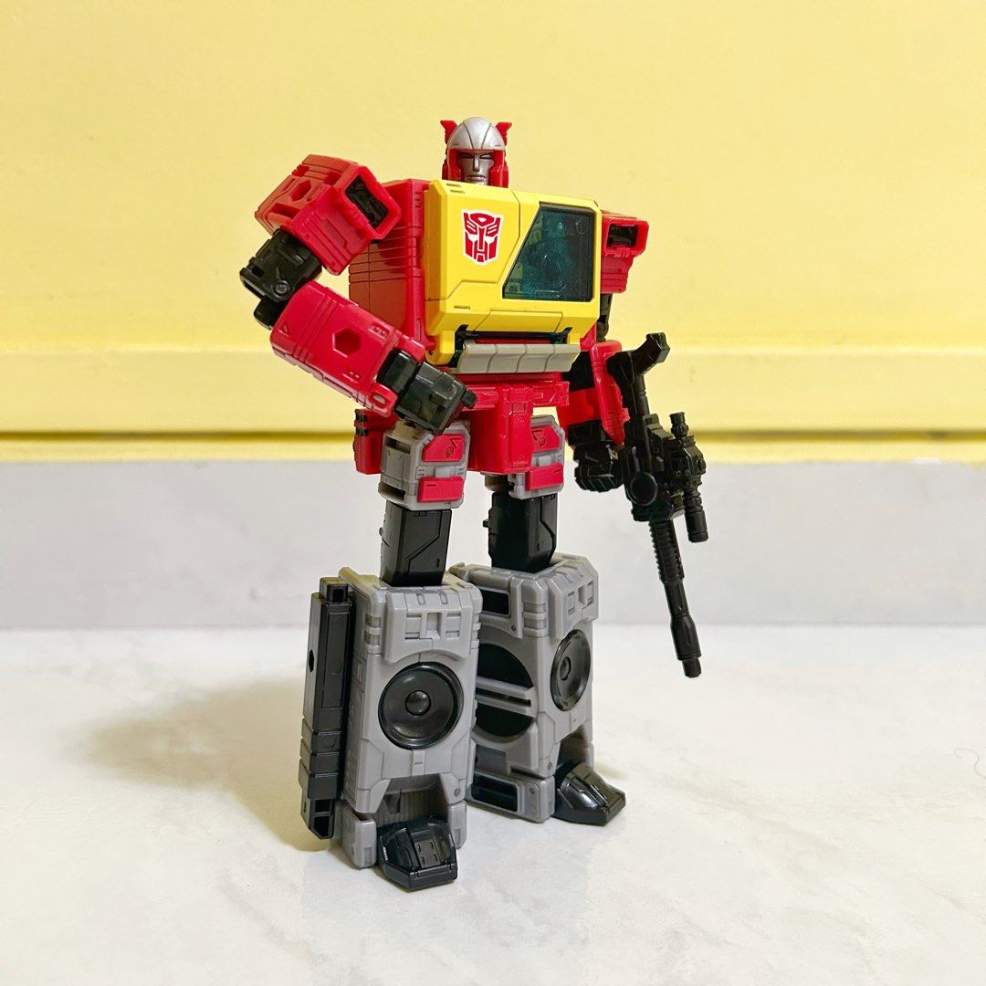 Transformers Legacy Blaster, Hobbies & Toys, Toys & Games on Carousell