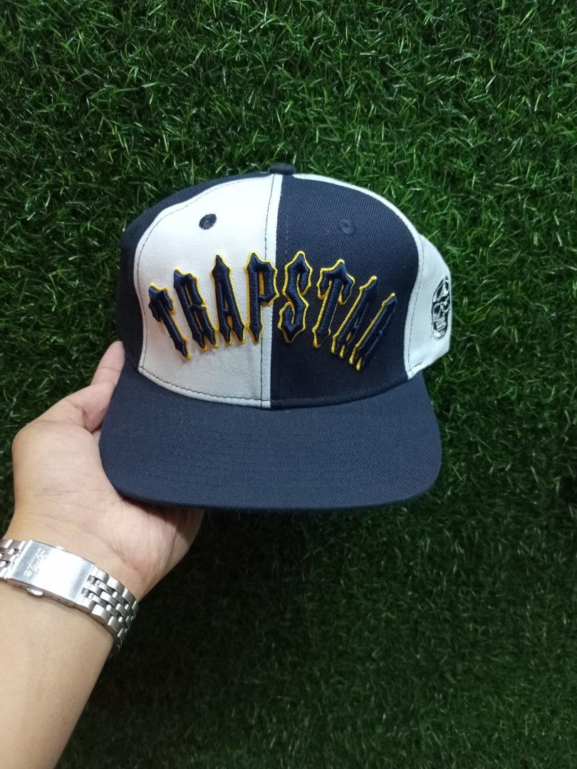 Trapstar Iron Gate Panelled Snapback Cap on Carousell