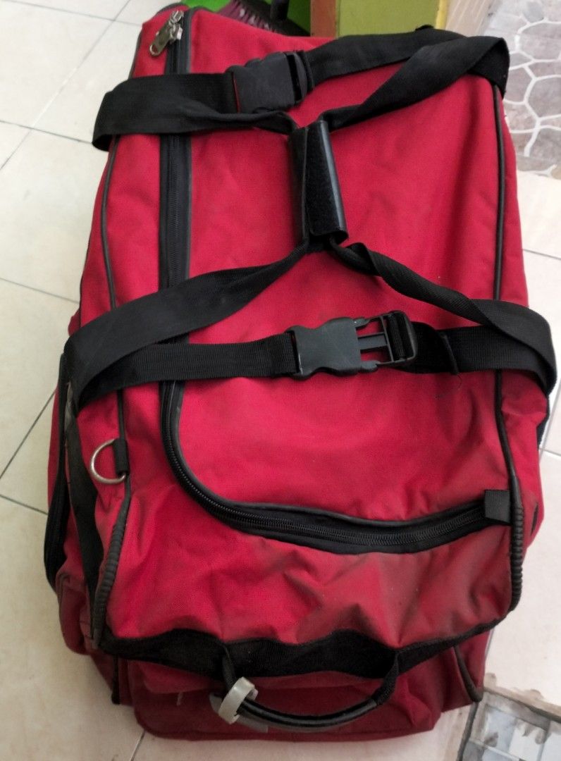 Travelling bag Ukuran besar Bahan kanvas tebal Beli di Eropa Dua roda ...