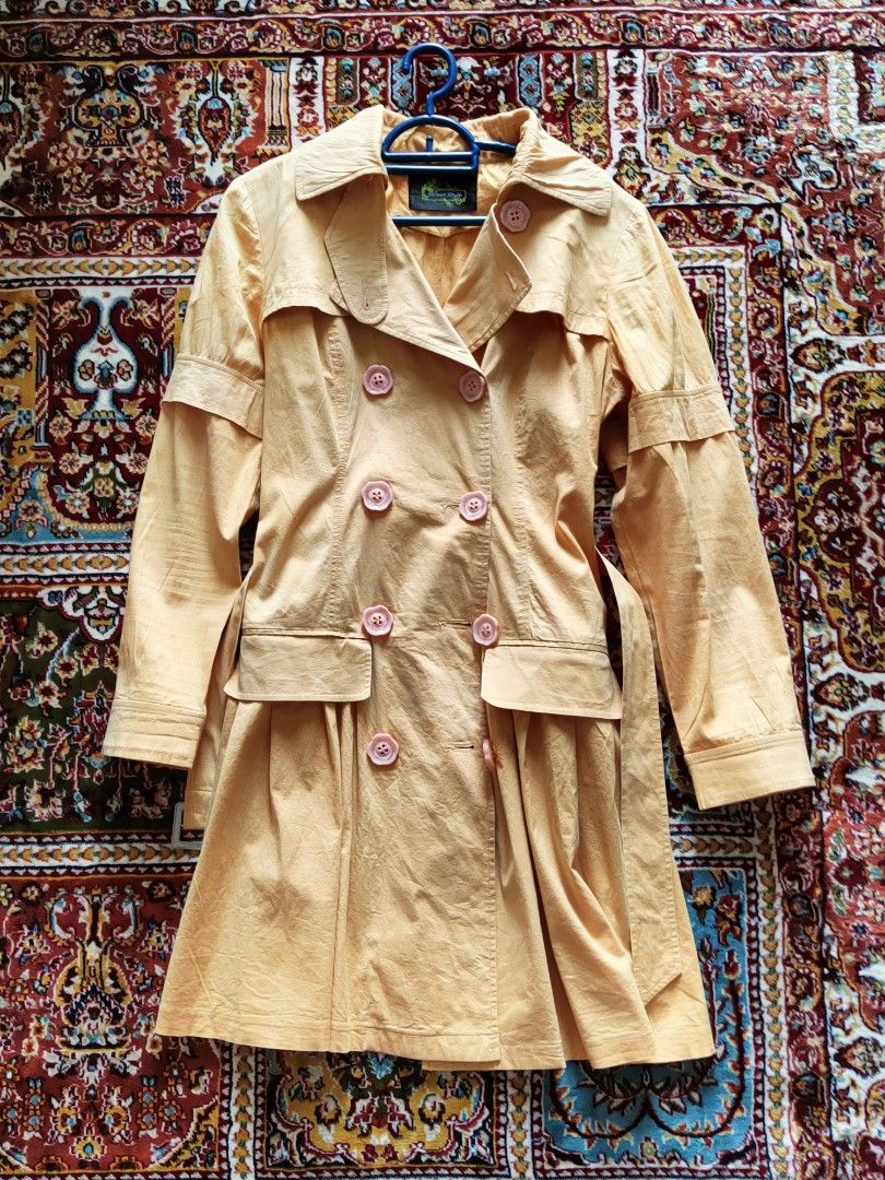 Turkish amber color high quality cotton fabric material classic English ...