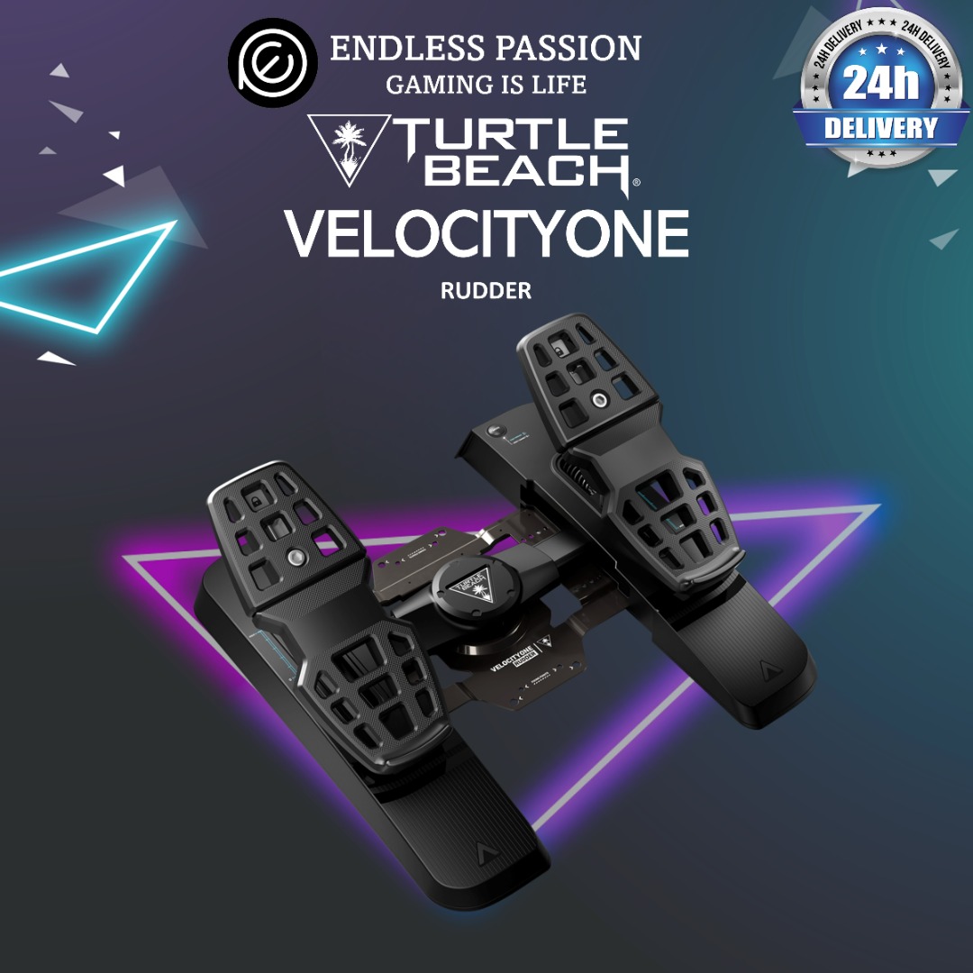 Turtle Beach VelocityOne Rudder Global, Video Gaming, Gaming ...