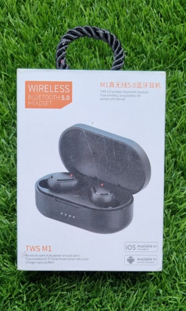 TWS M1 Wireless Bluetooth Earbuds, Audio, Earphones on Carousell