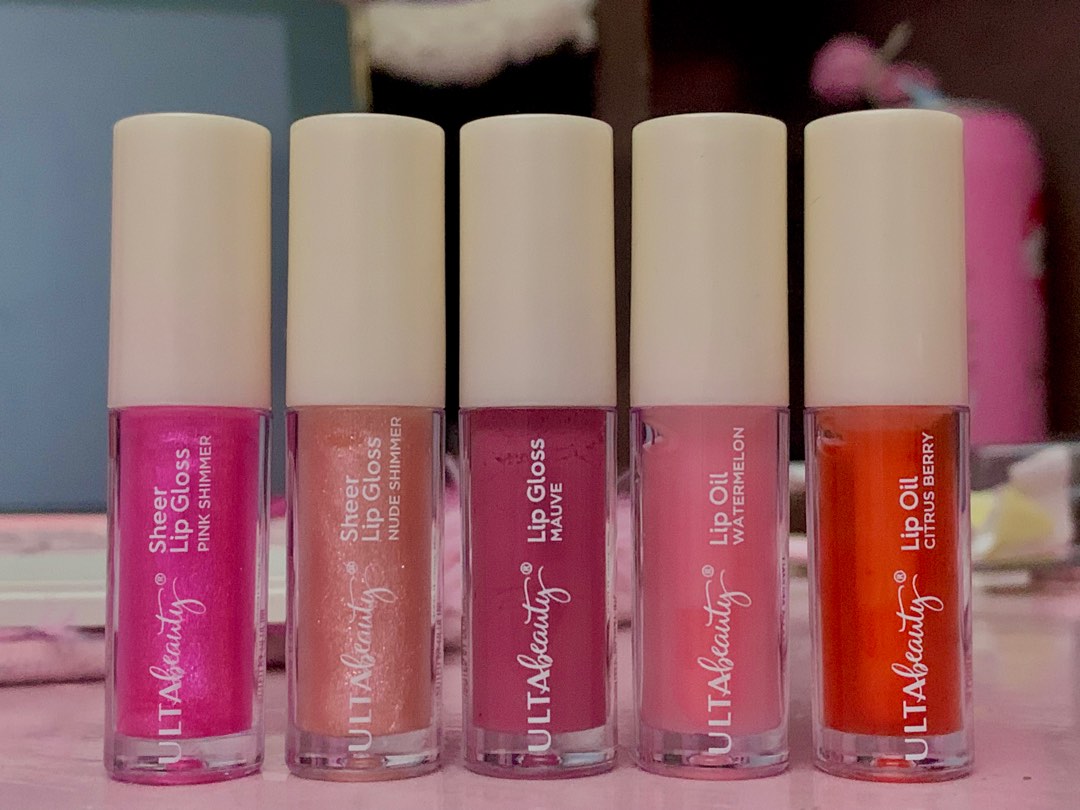 ULTA BEAUTY Lip gloss, lip sheer and lip oil on Carousell