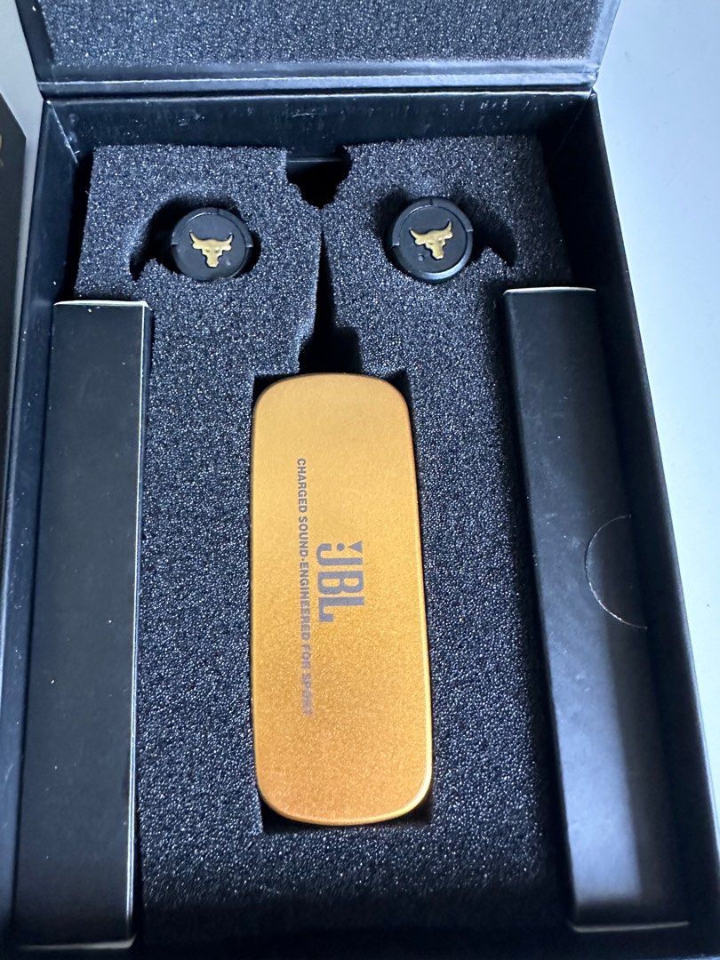 Under Armour Project Rock True Wireless Earbuds, Audio, Earphones on ...