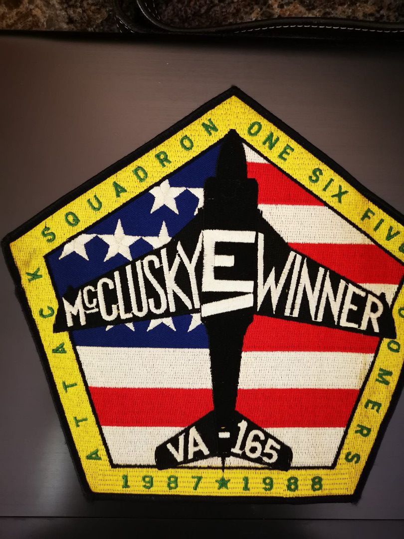 USAF VA 165 A6 bomber patch, 興趣及遊戲, 收藏品及紀念品, 古董收藏 - Carousell