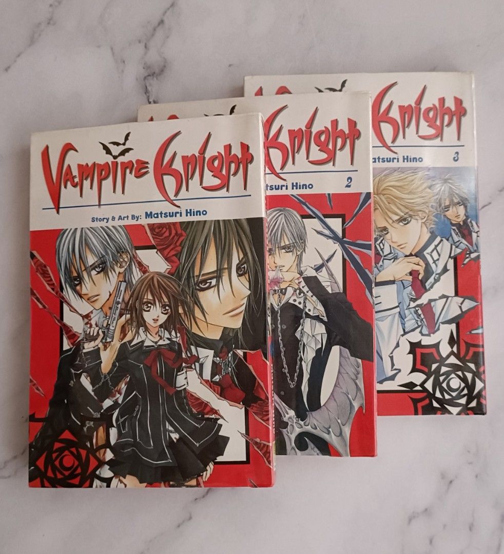 Vampire Knight Vol. 1,2,3 (set) by Matsuri Hino, Hobbies & Toys, Books ...
