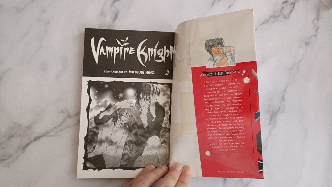 Vampire Knight Vol. 1,2,3 (set) by Matsuri Hino, Hobbies & Toys, Books ...