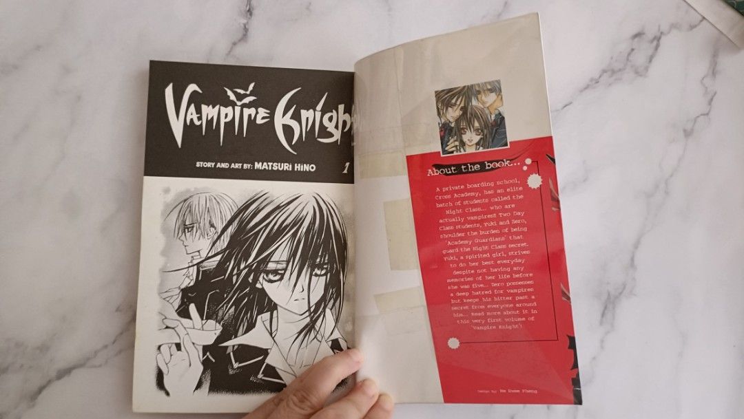 Vampire Knight Vol. 1,2,3 (set) by Matsuri Hino, Hobbies & Toys, Books ...