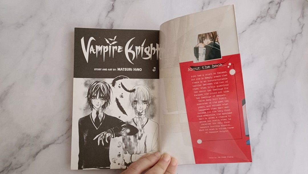 Vampire Knight Vol. 1,2,3 (set) by Matsuri Hino, Hobbies & Toys, Books ...