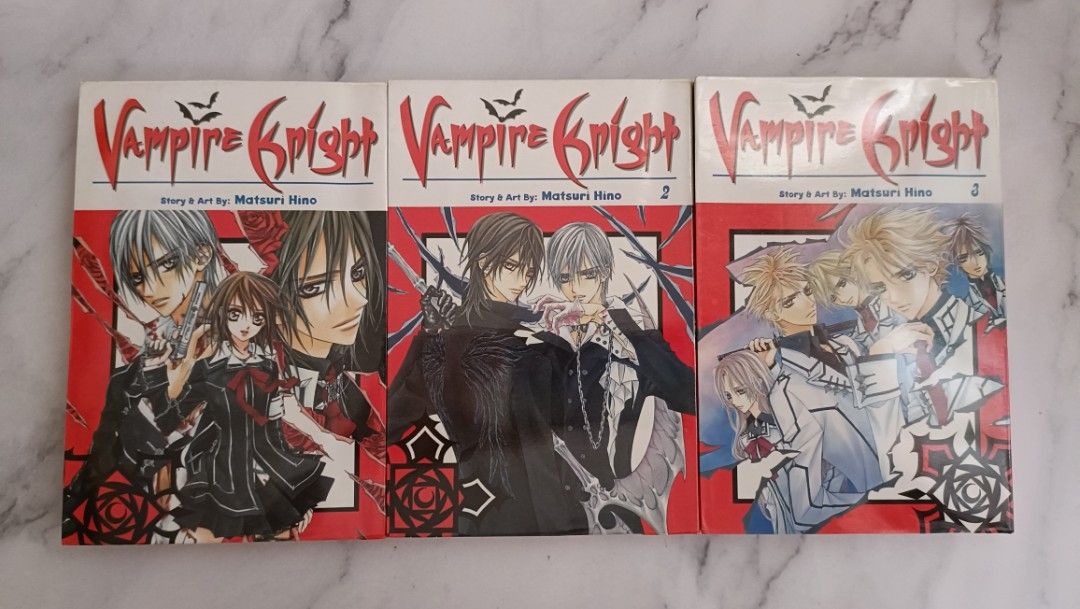 Vampire Knight Vol. 1,2,3 (set) by Matsuri Hino, Hobbies & Toys, Books ...